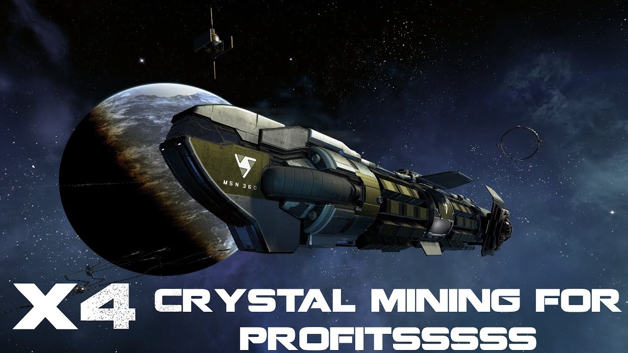 X4 Foundations : Crystal Mining for Profitssss - YouTube