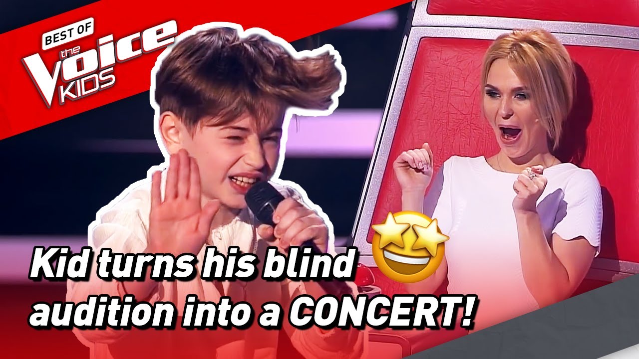 This little KID is already an AMAZING SUPERSTAR at his Blind Audition ...