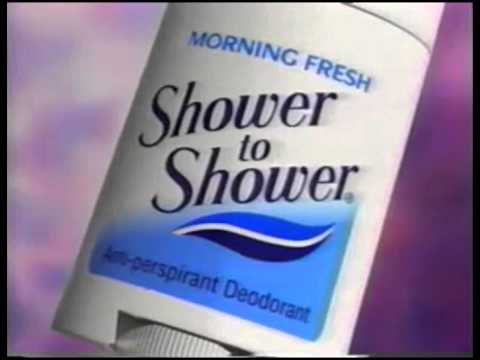 Shower to Shower Deodorant Commercial 1993 - YouTube