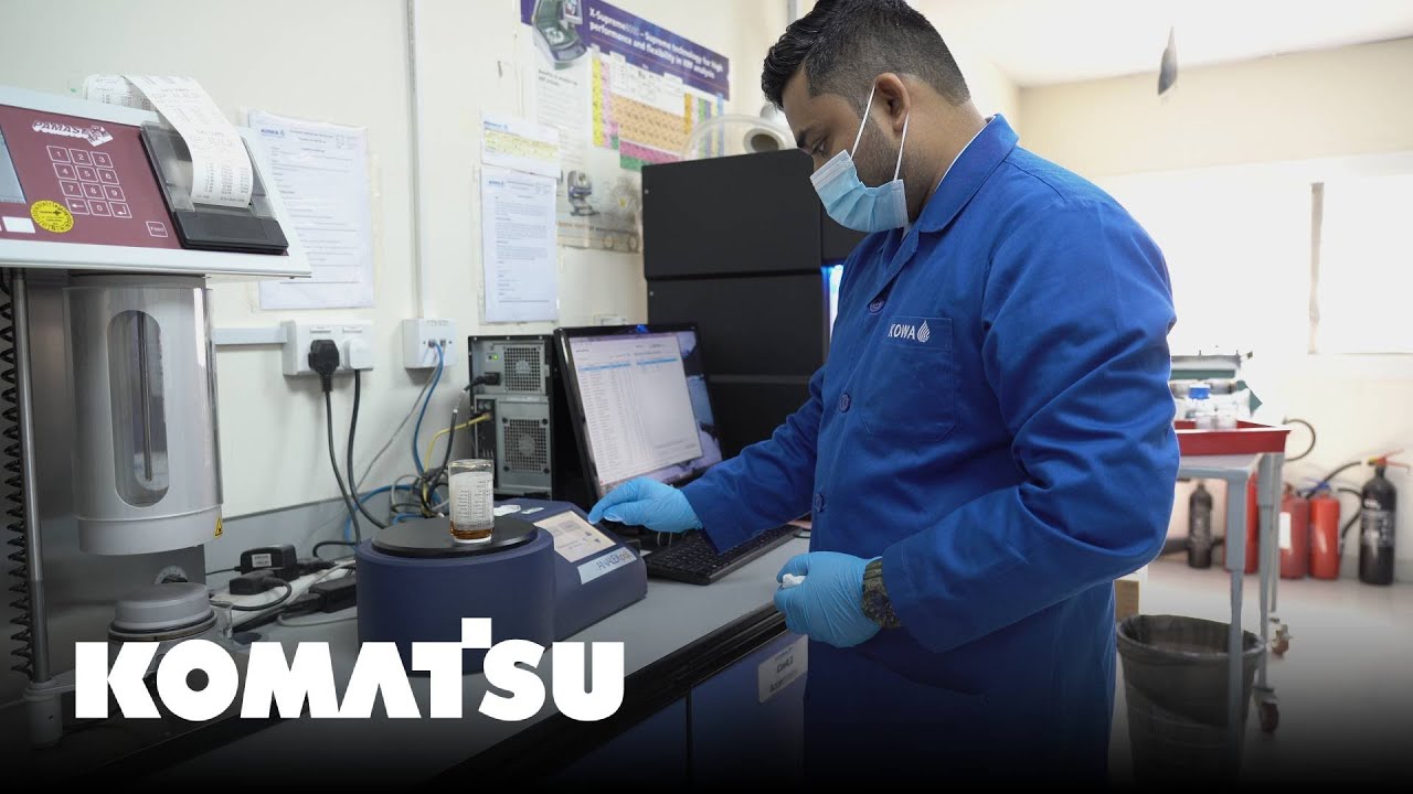 Particle quantifier (Komatsu Oil and Wear Analysis, KOWA: 1 of 7) - YouTube