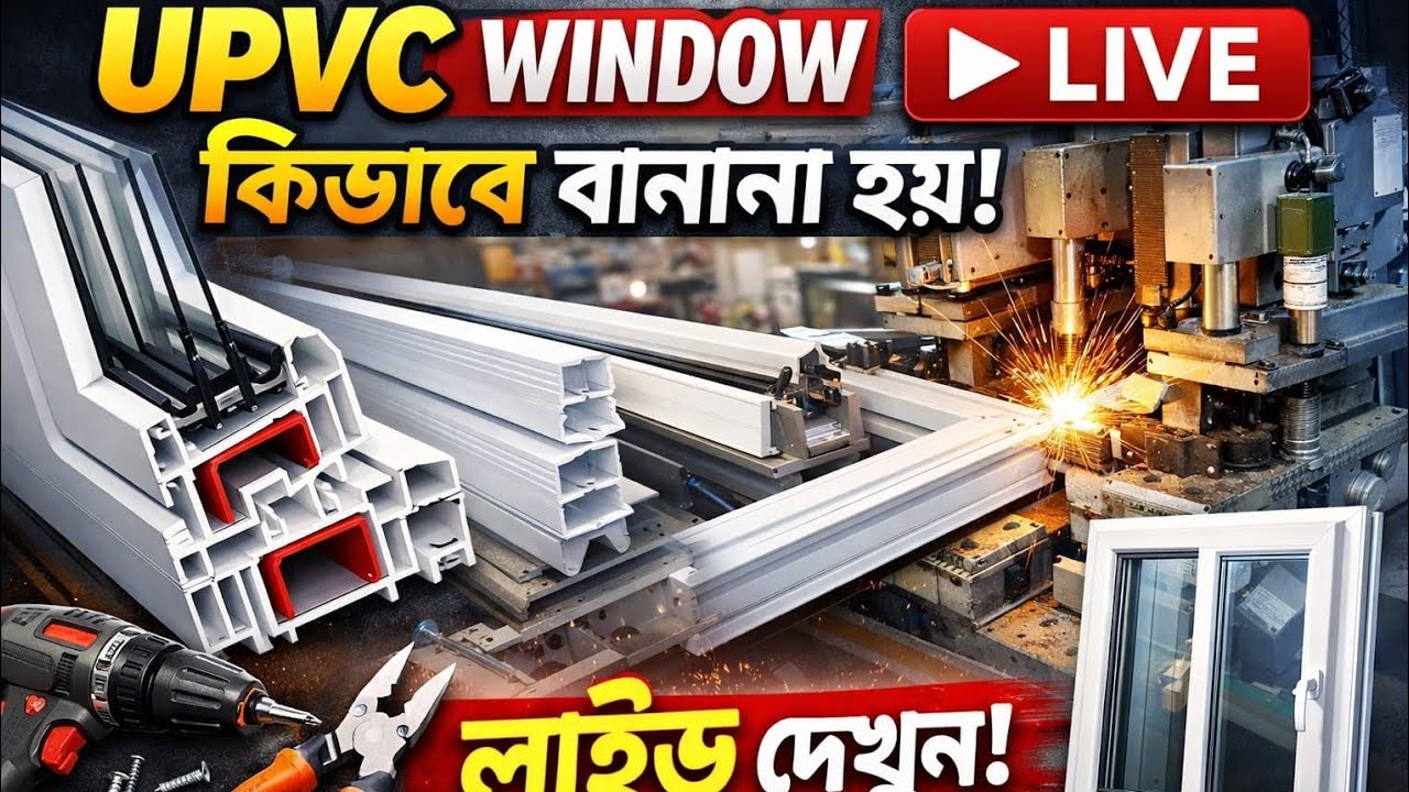 👉UPVC WINDOW LIVE INSTALLATION 👈 JOIN NOW - YouTube