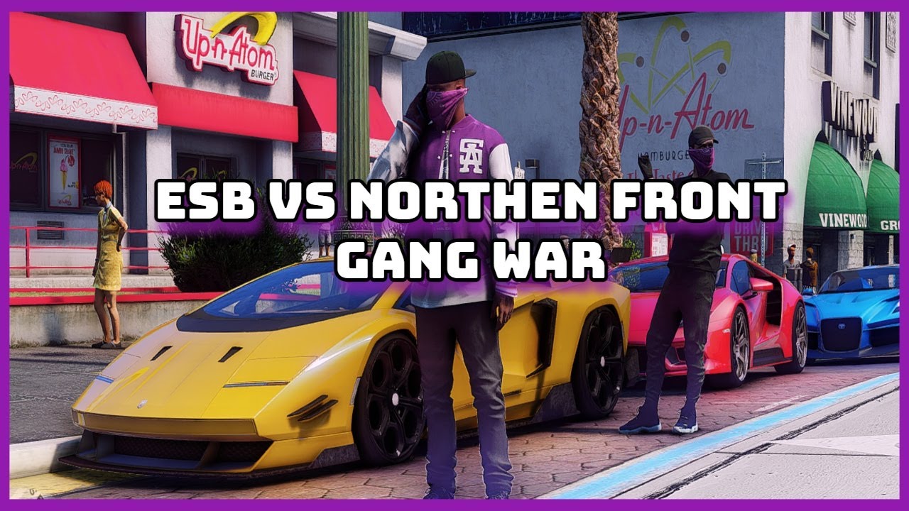ESB vs NF Gang War - YouTube