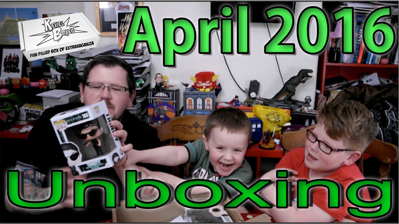 kewel boxes unboxing April 2016 Movie Madness - YouTube