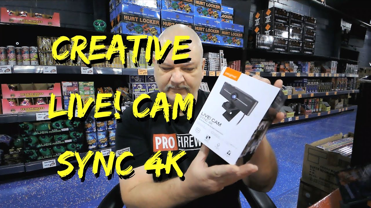 Creative Live! Cam Sync 4K Webcam - YouTube
