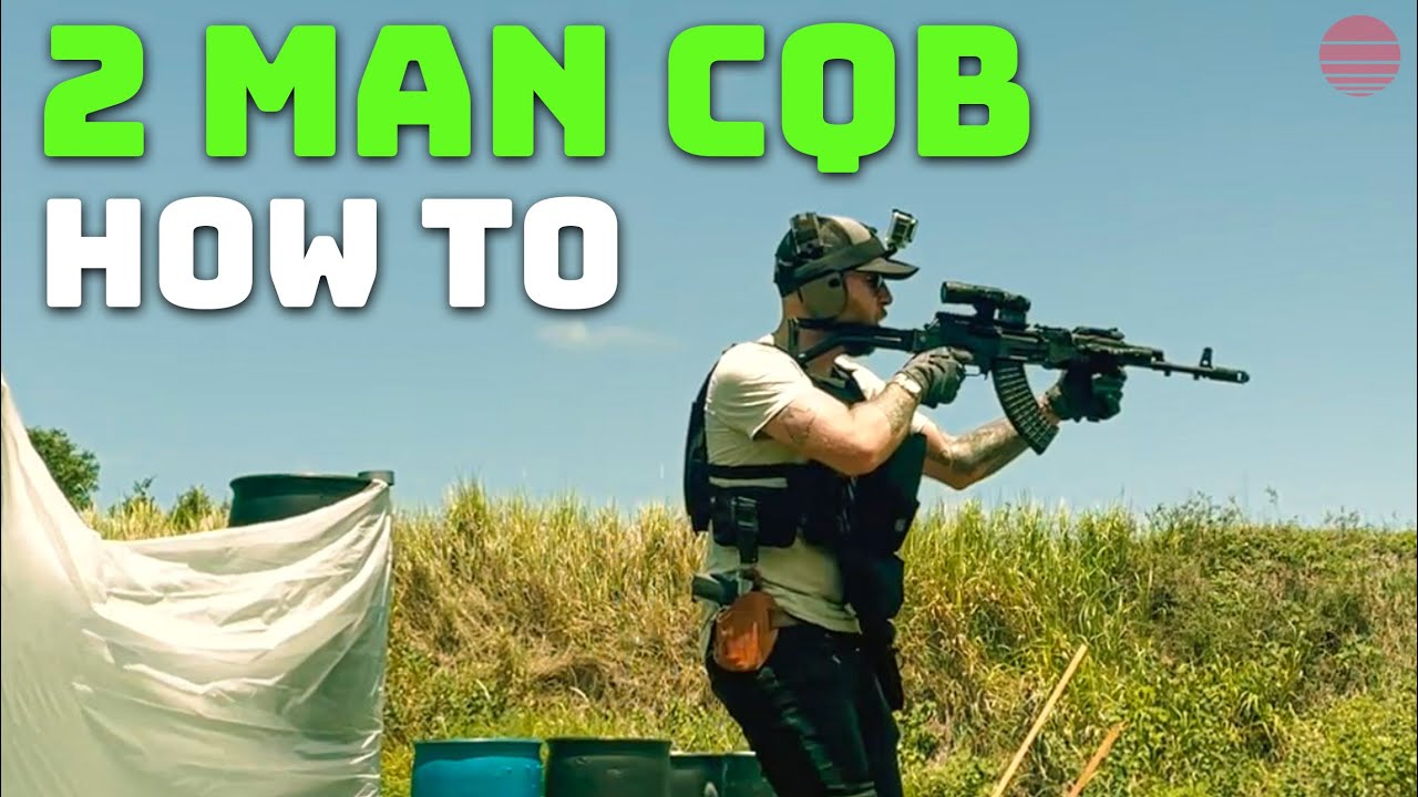 CQB Tactics: 2-Man Entry on a Closed Door - YouTube