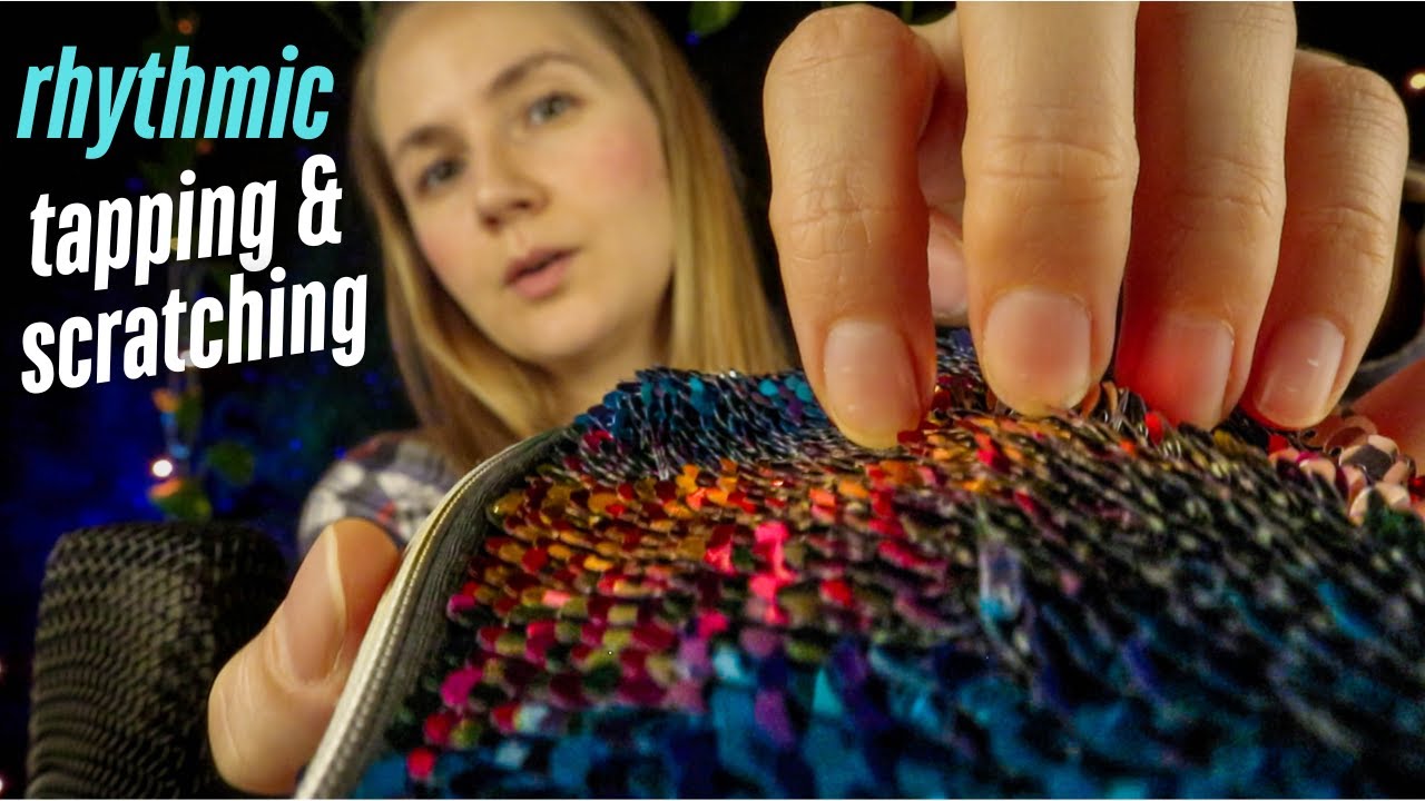 ASMR Ear to Ear Rhythmic Tapping & Scratching - YouTube