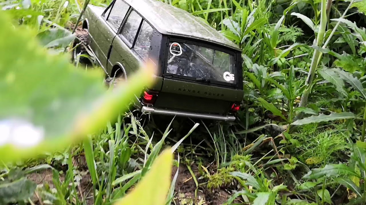 Range Rover Classic 1/10 on Axial scx10 2. RC_OFFRUS - YouTube