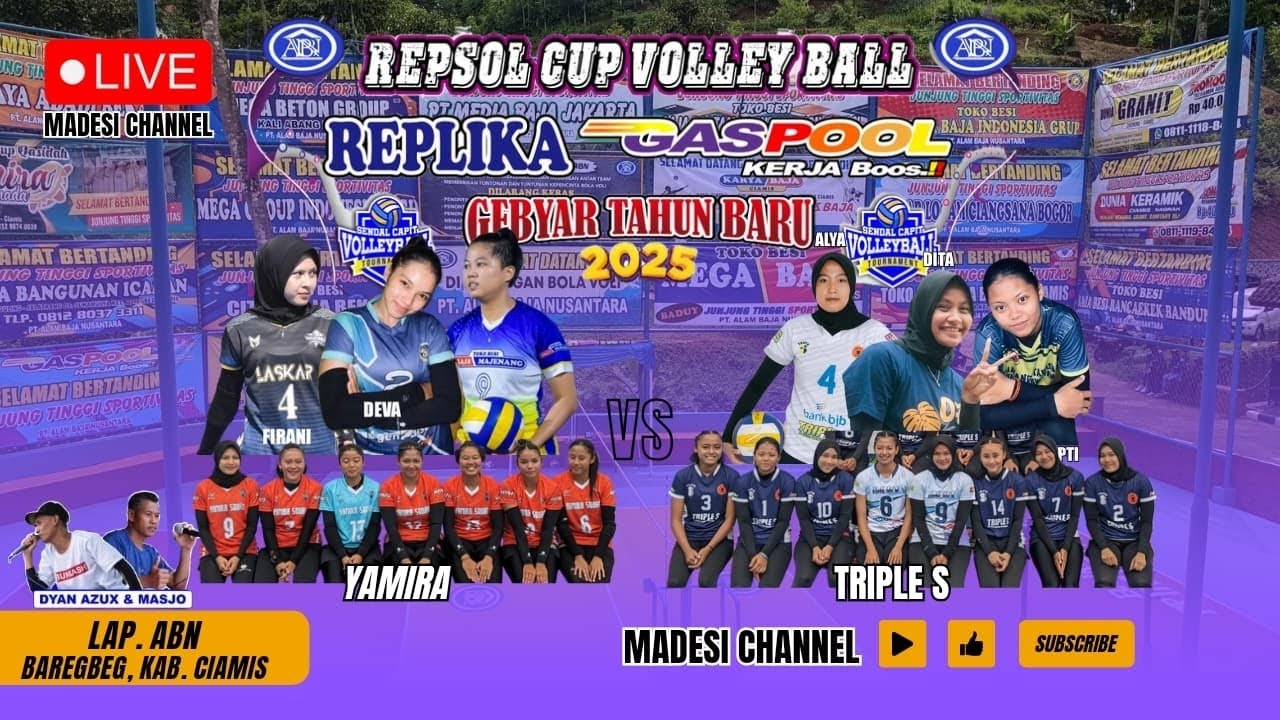 REPSOL CUP | TRIPLE S (dita,septi) VS YAMIRA (firani,deva) - YouTube