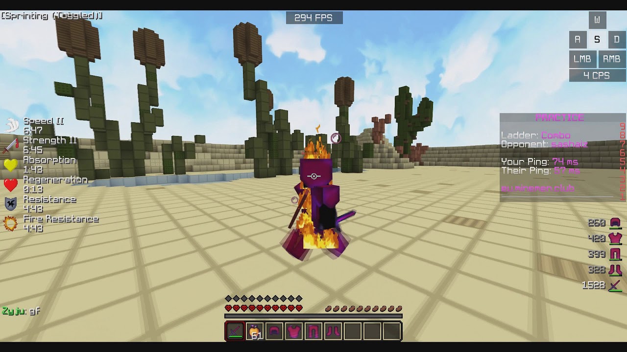 autoclicking 15 cps on the club ;) - YouTube