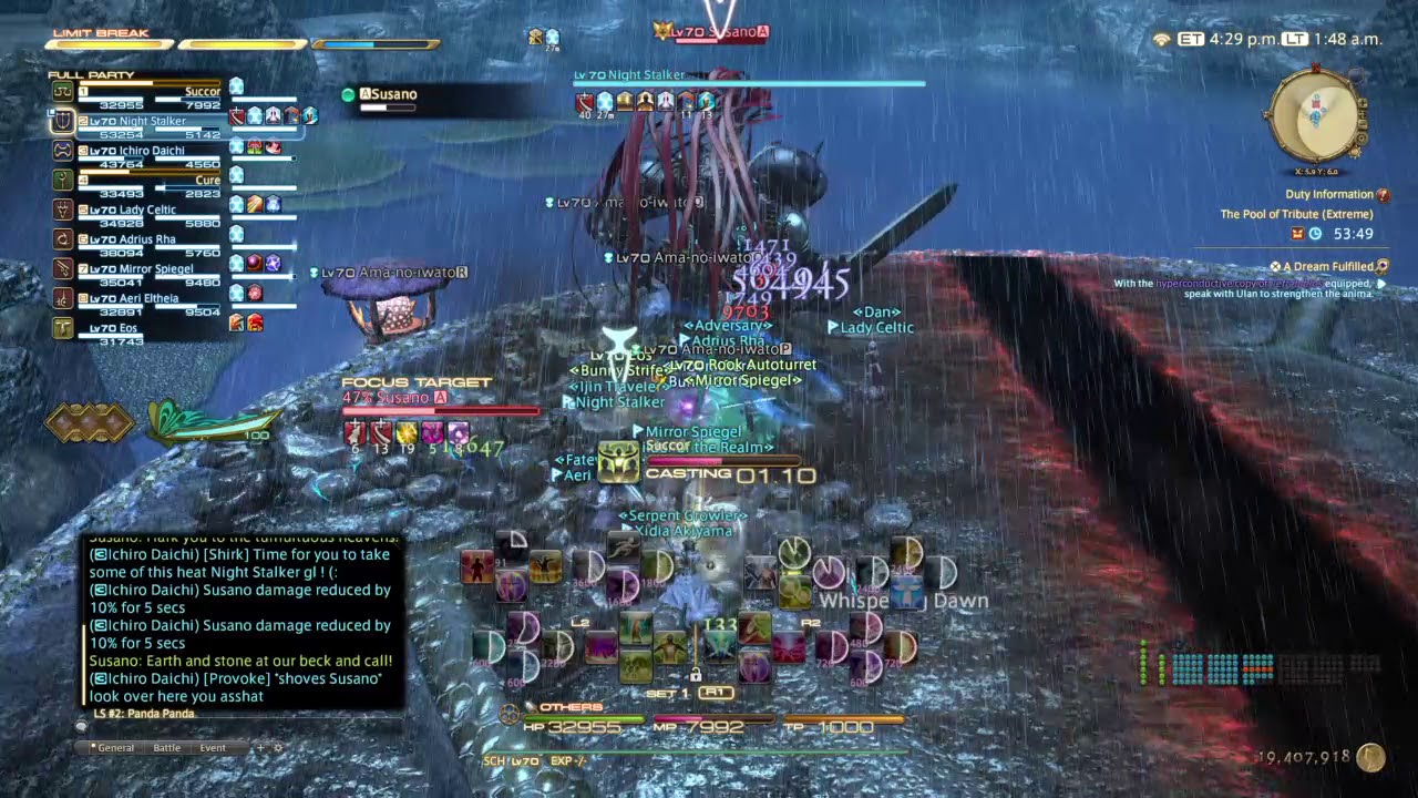 The pool of tribute Extreme-FINAL FANTASY XIV_20170919015151 - YouTube