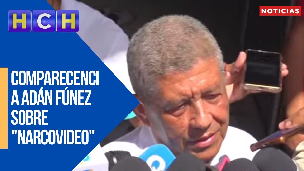 Comparecencia Adán Fúnez sobre "narcovideo" - YouTube