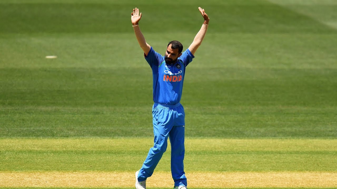 Everything about Shami's bowling at the moment is perfectly in place ...