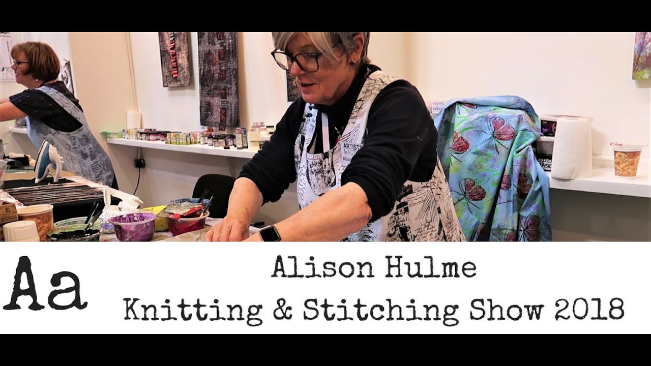 ** Learn How To ** Screen Print & Transform Cloth with Alison Hulme ...
