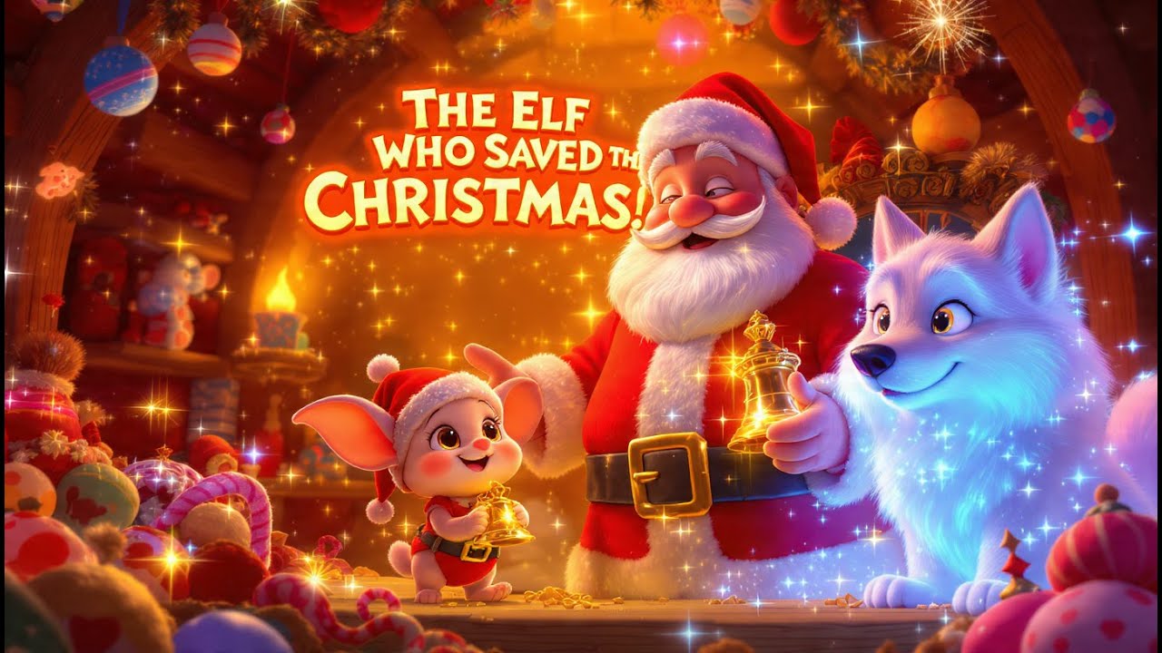 The Little Elf that saved Christmas #kidsstories#childrenstories - YouTube