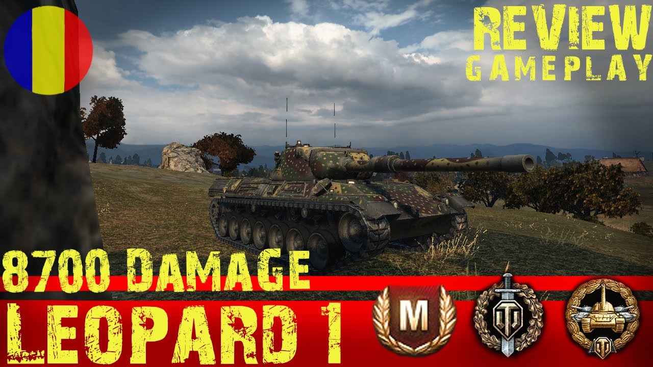 World of Tanks | Leopard 1 Gameplay\ Review | Za sniper ! - YouTube