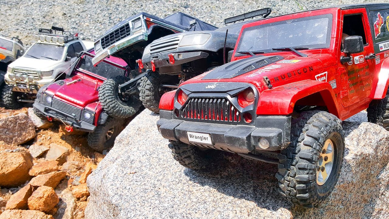RC Cars Extreme OFF Road — Ford Bronco, HPI Venture, Jeep Rubicon ...