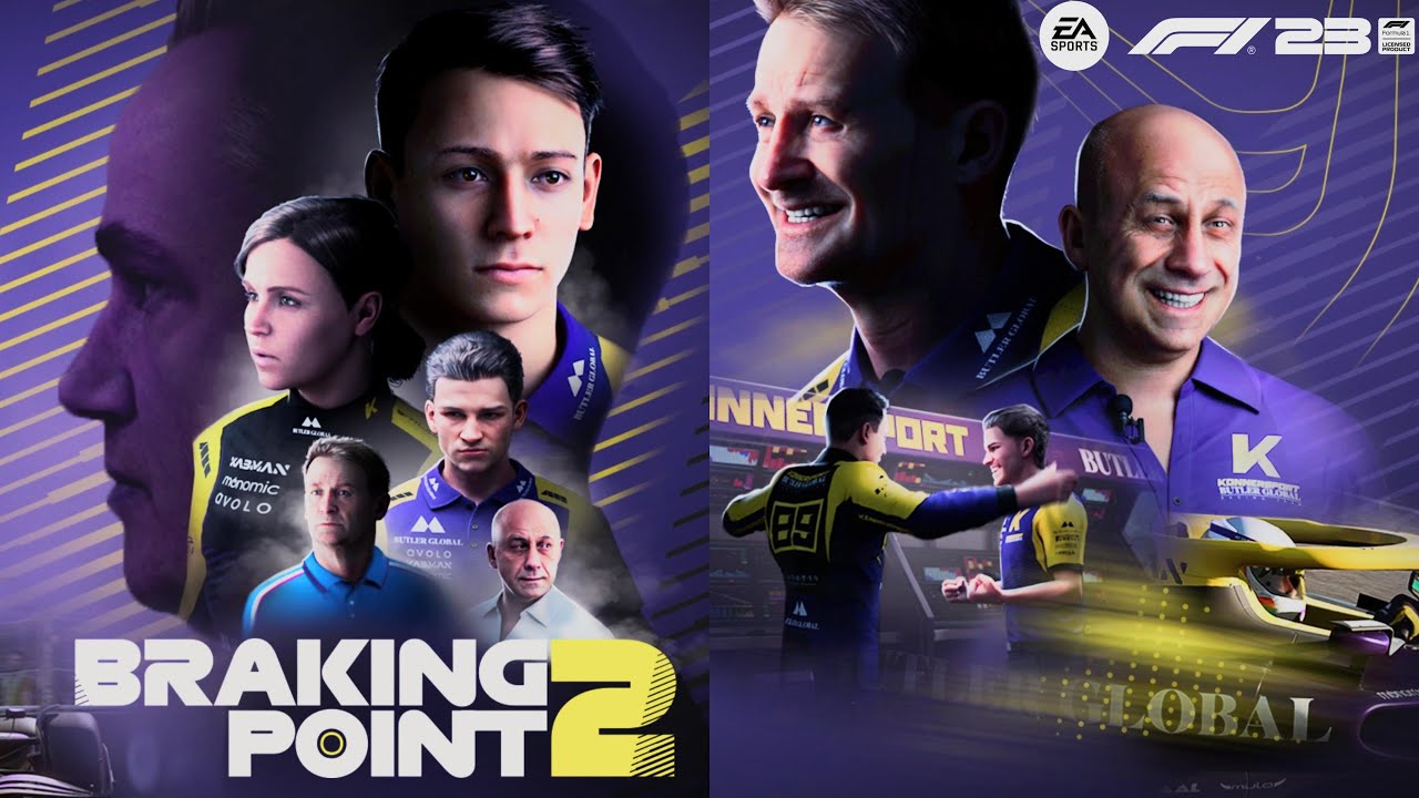 F1 23 Braking Point 2 - All Cutscene Full Movie [4KPS5] - YouTube