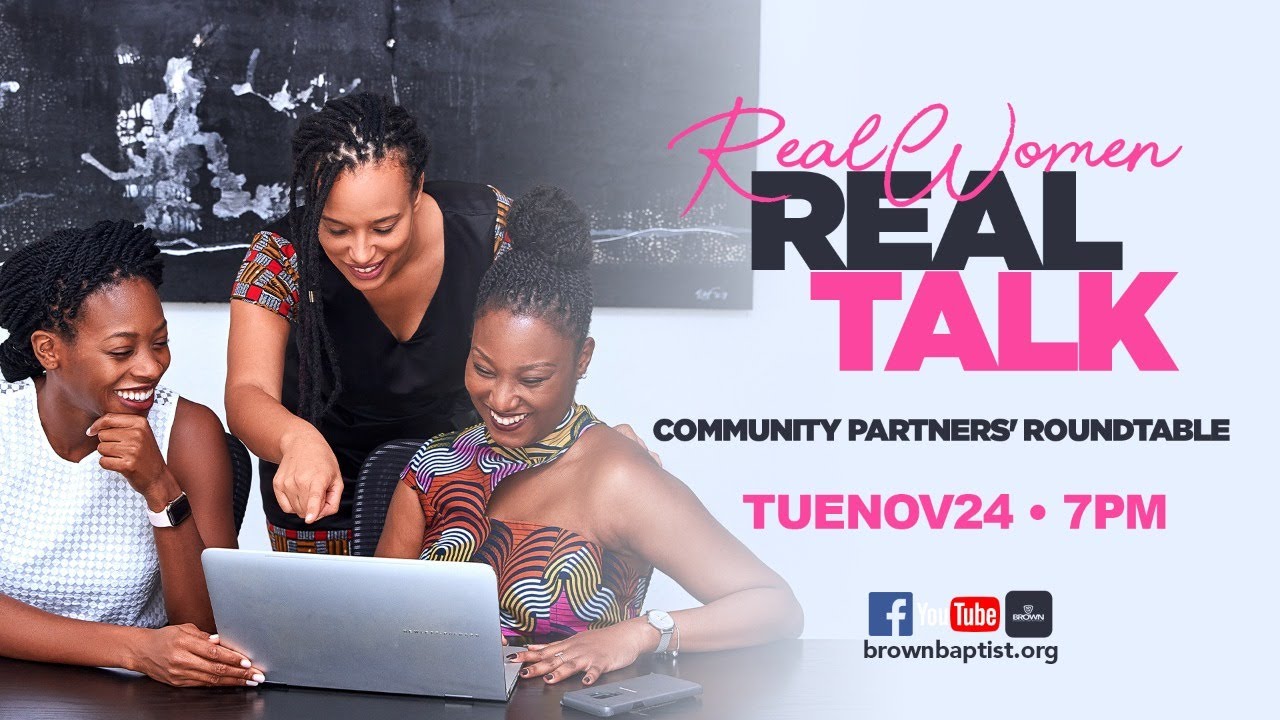 Community Partners' Roundtable | Real Women, Real Talk - YouTube