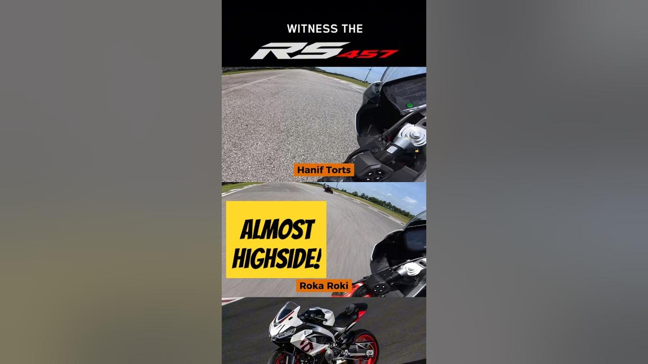 APRILIA RS457 POWER! - YouTube