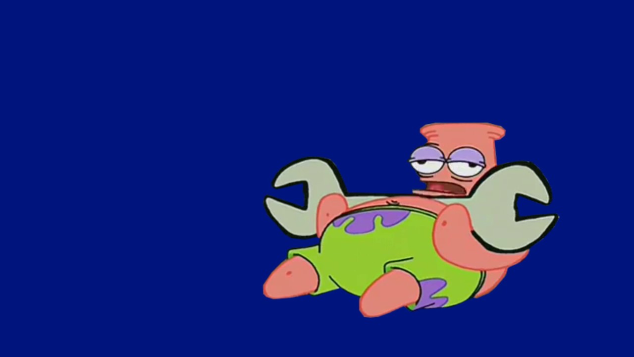 Patrick Star - Wheres the leek ma'am (Blue Screen) - YouTube