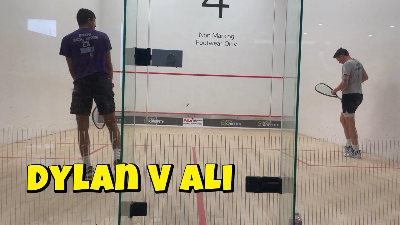 Racketball - Dylan Kalar V Ali Mutch - Tournament match (1st game ...