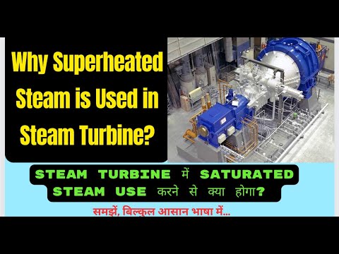 Why Superheated Steam is used in Turbine? || What Happened if Saturated ...