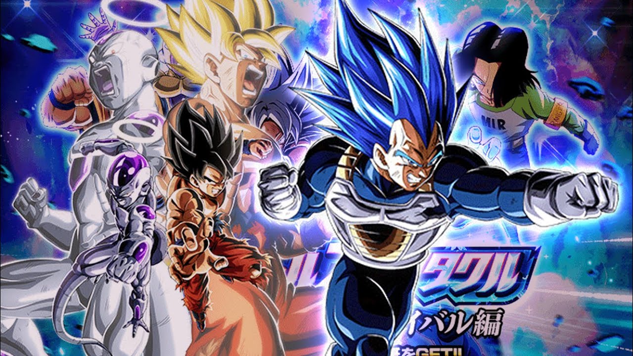 DBZ Dokkan Battle || Stream Ends when STR LR SSBE Vegeta loses to Goku ...