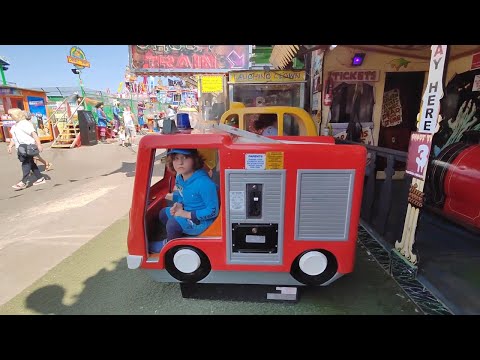fireman Sam kiddie ride - YouTube