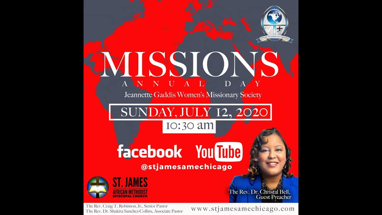 What are you Wearing? | Missionary Sunday Rev. Christal Bell July 12 ...