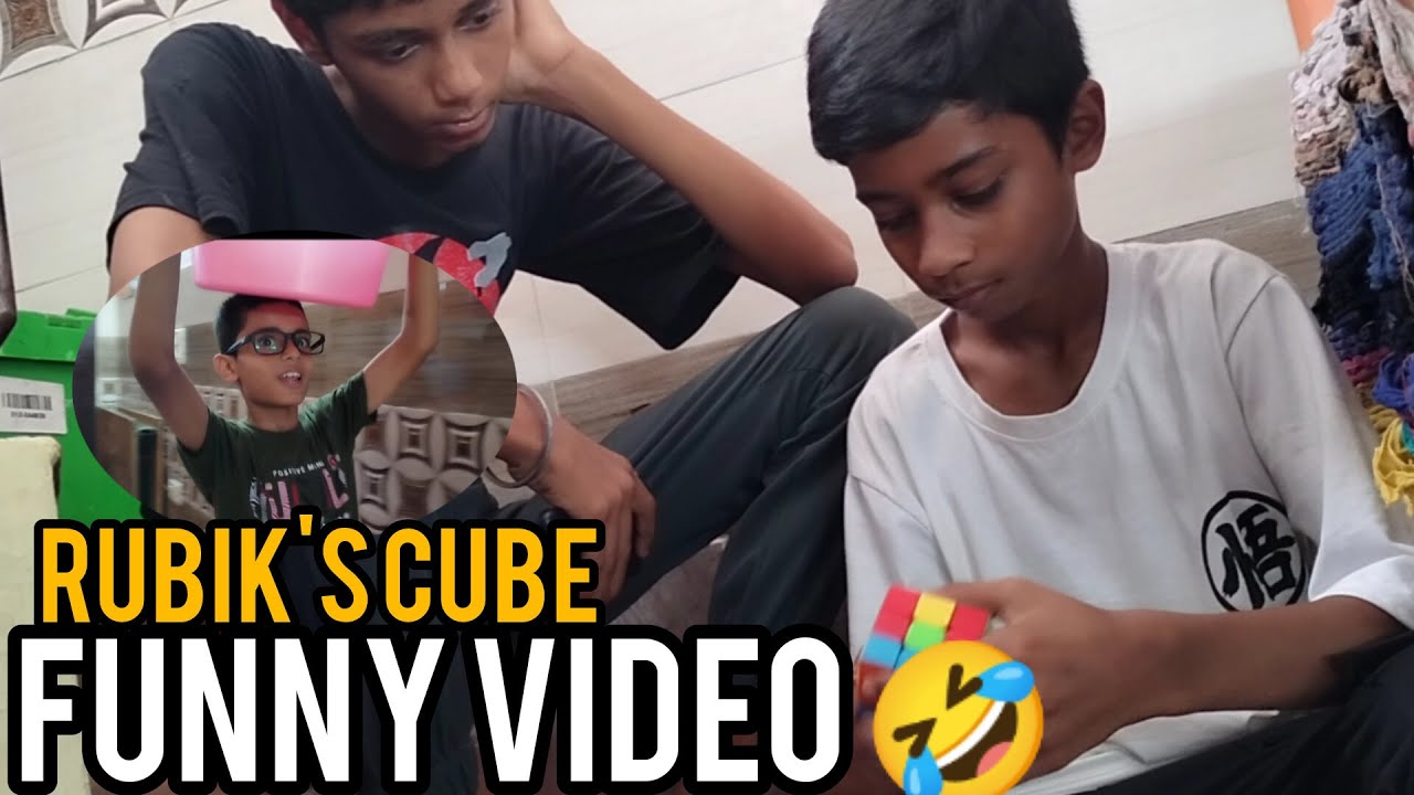 Rubik cube funny video🤣🤣🤣 - YouTube