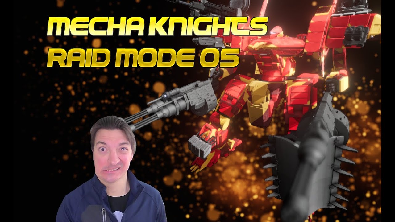 Mecha Knights Raid Mode - Testing New Weapons in Servan! - YouTube