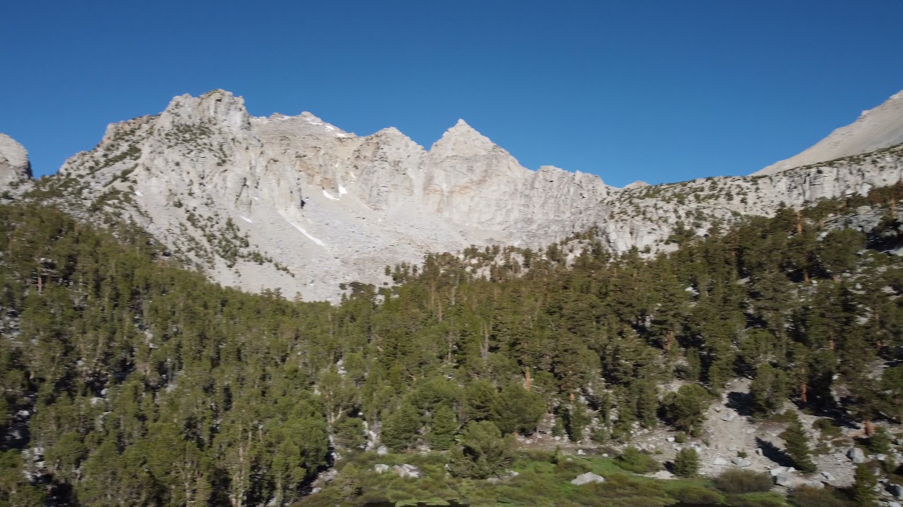 Little Pothole Lake Kearsarge Pass Trial pano - YouTube