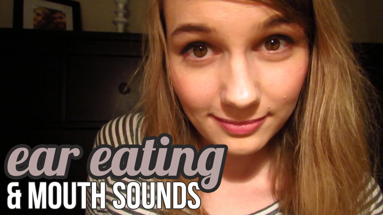 [BINAURAL ASMR] Ear Eating (w/ mouth sounds) - YouTube