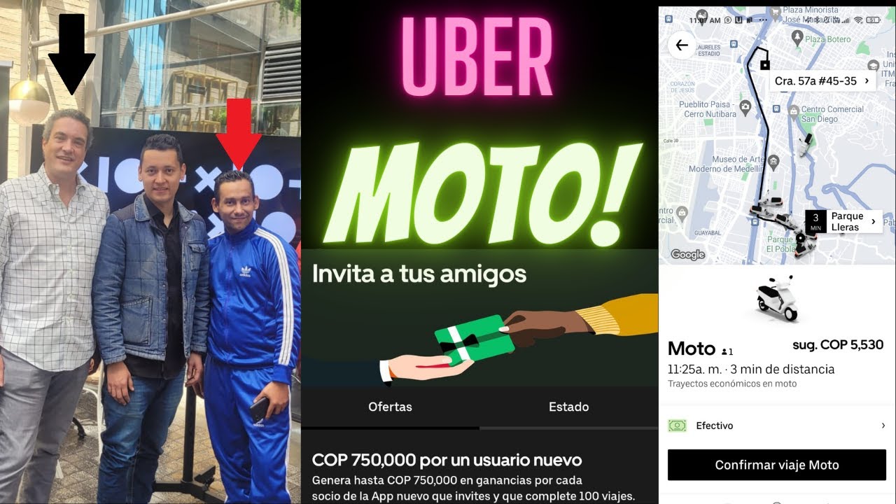 Me escucharon YA TENEMOS UBER MOTO EN MEDELLIN - YouTube