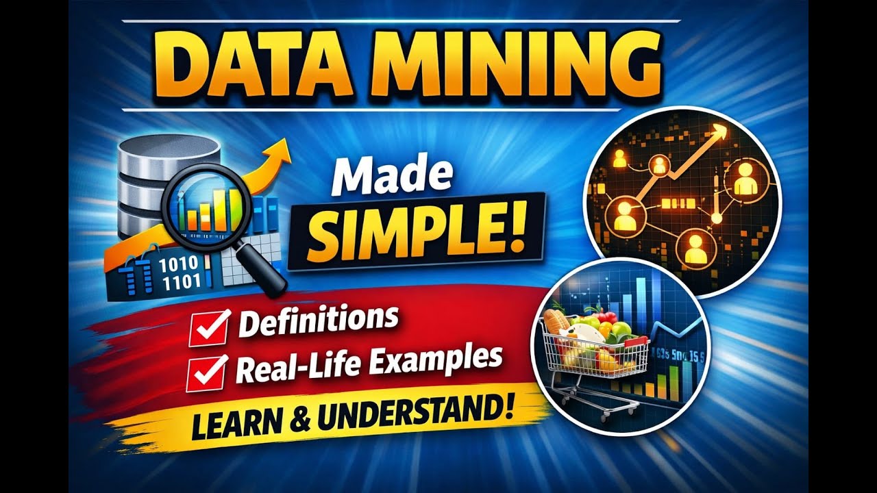 Data Mining Made Simple 🔍 | Learn with Real Examples - YouTube