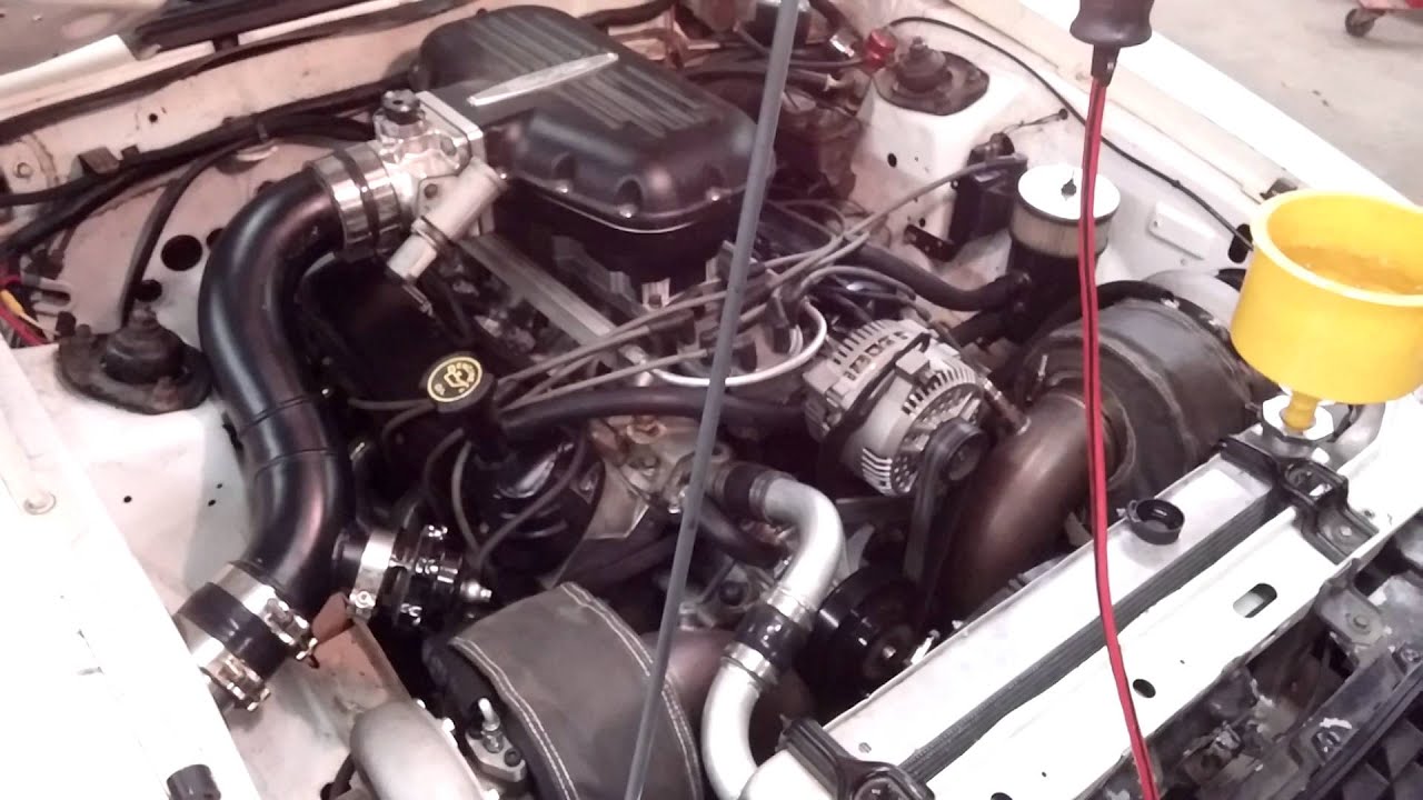 3-31-16 Twin GT45 351W Mustang - YouTube