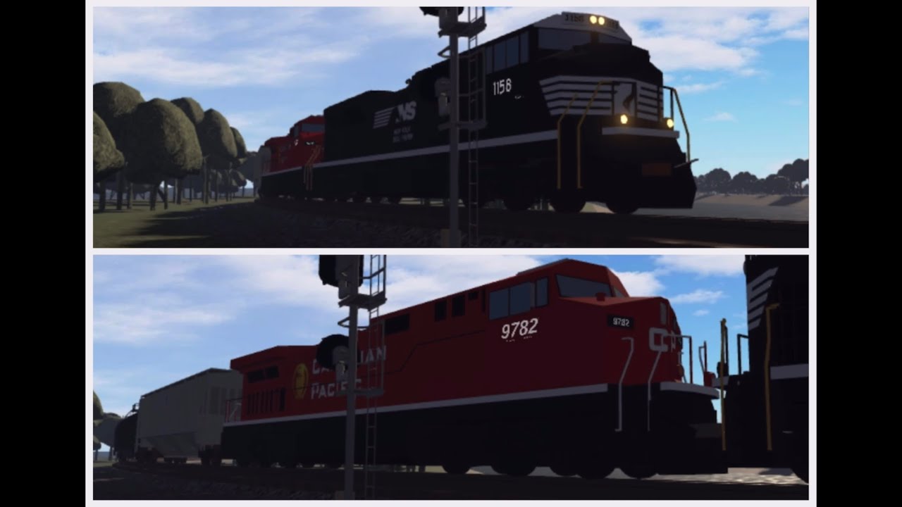 CP 9782 (Former AWVR 777) trails on NS Tanker Train - YouTube