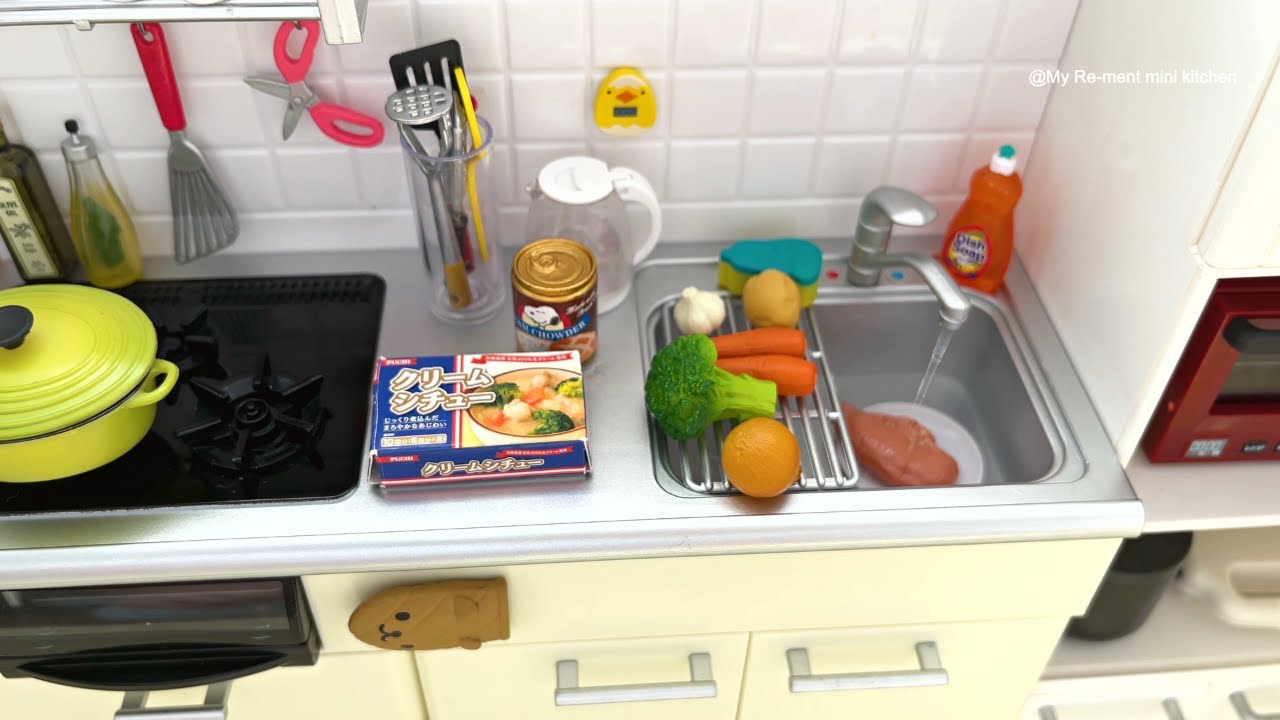 Best of miniature cooking Re-ment Collection ASMR - YouTube