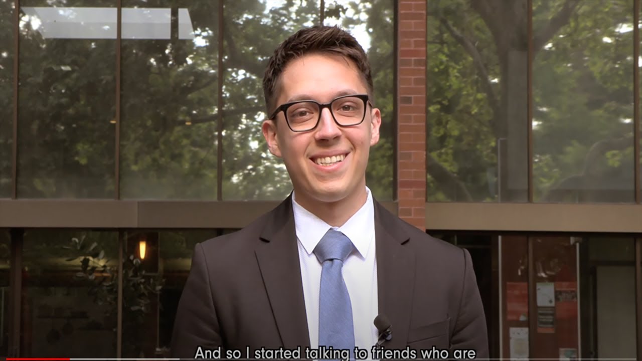 Meet Alec Watson, JD '23 - YouTube