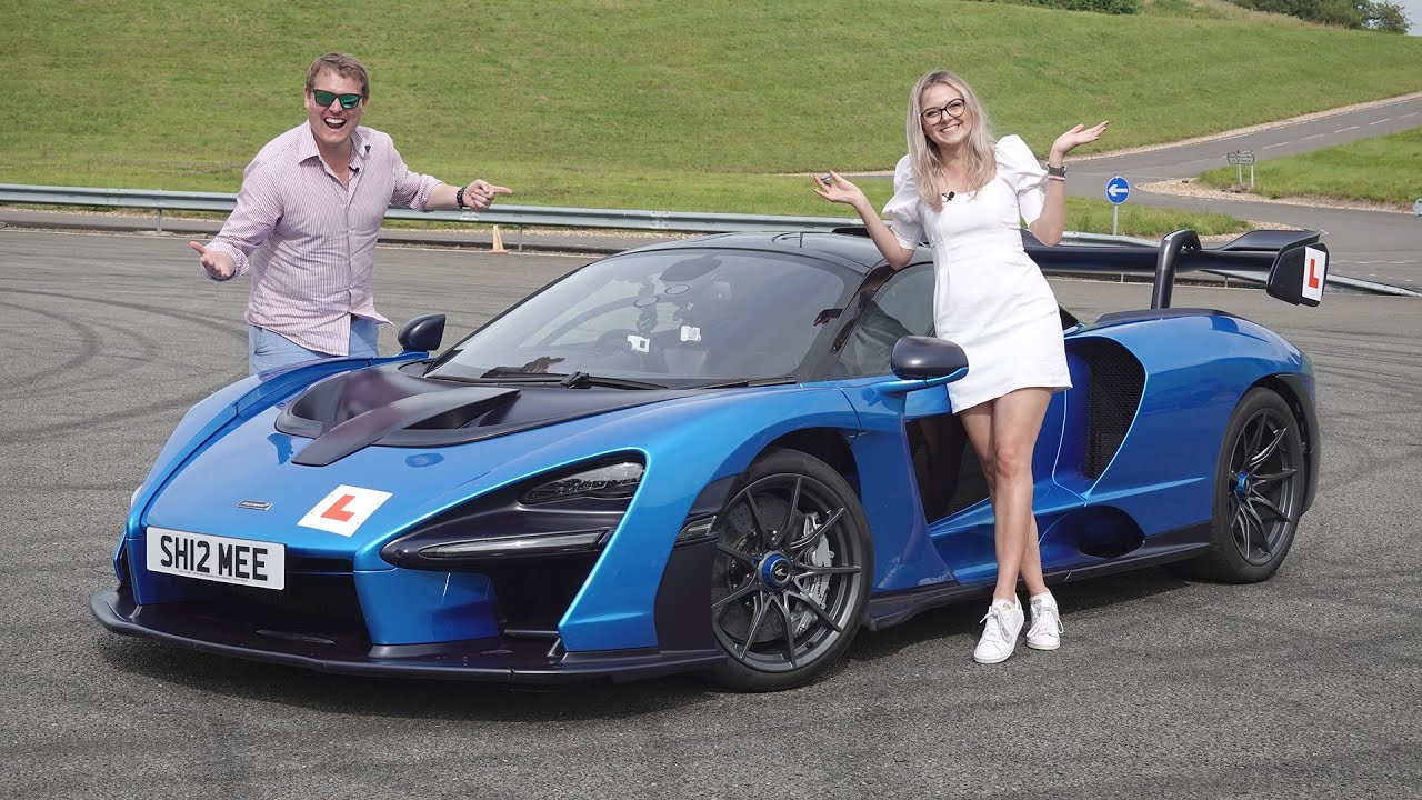 Püppi's First Drive in the MCLAREN SENNA! | SHMUSEUM VLOG 8 - YouTube
