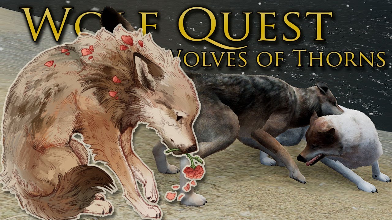 A VICIOUS Alpha Wolf Attacks the DEN?! 🐺 Wolf Quest: Wolves of Thorns ...