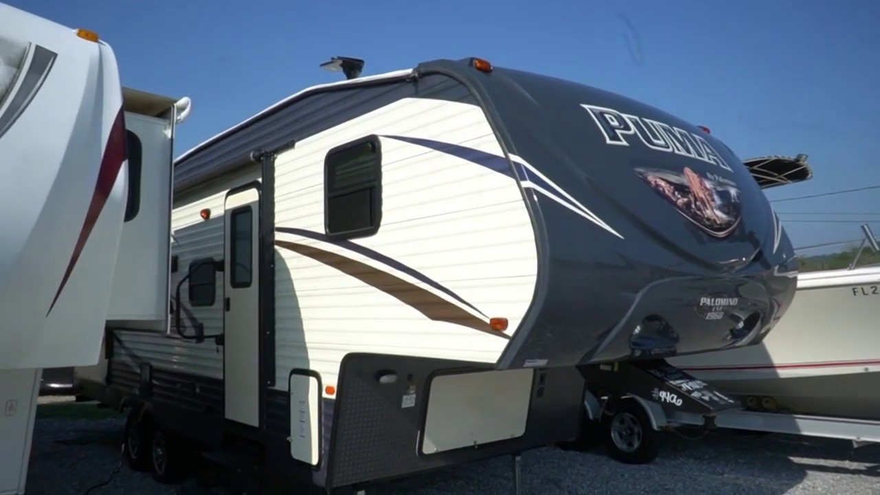 SOLD! 2018 Palomino Puma 286 RBSS Fifth Wheel, Bunks, Sleeps 10 ...