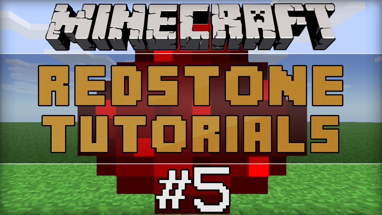 Redstone Tutorials E05: Logic Gates And How To Use Them! - YouTube