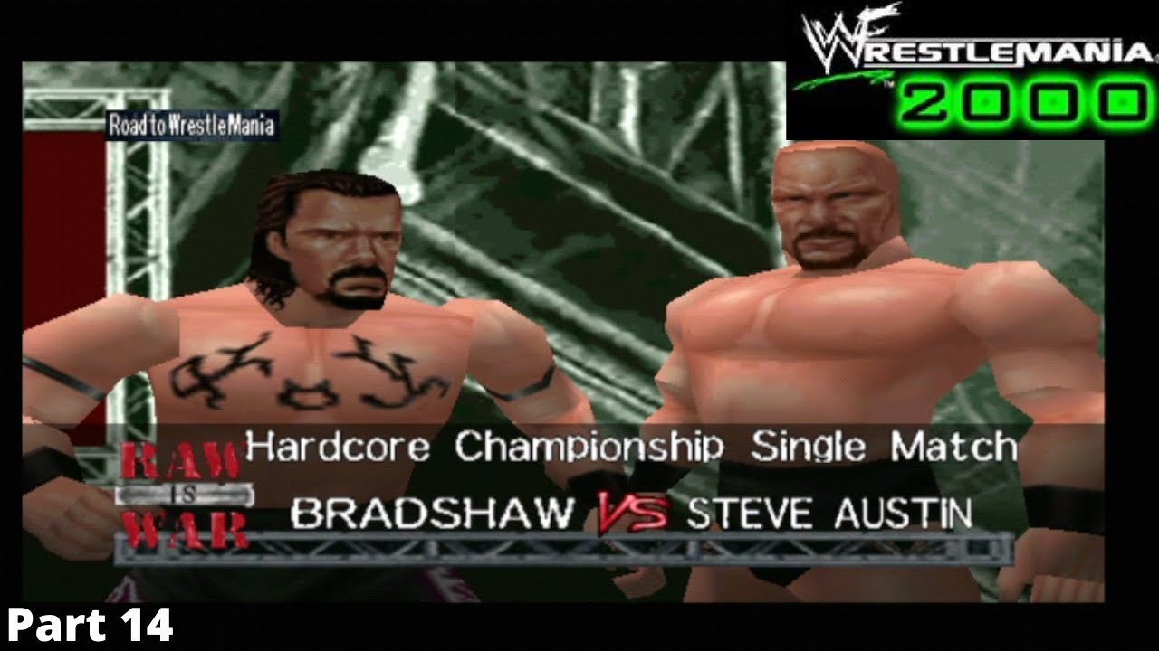 WWF WRESTLEMANIA 2000 (w/ Commentary) LP P14: 1st Title Defence Against ...