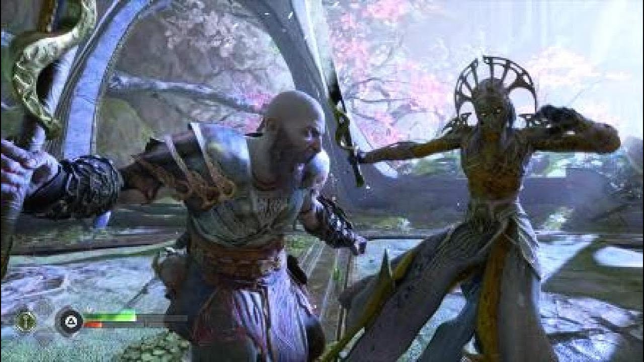 Kratos vs Light Elf ALVA! God of War Ragnarok PS5 - YouTube