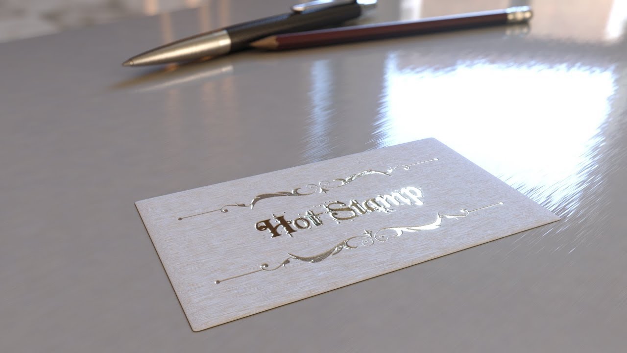 0169. Cinema 4D Tutorial - Como Criar Efeito Hot Stamp - YouTube