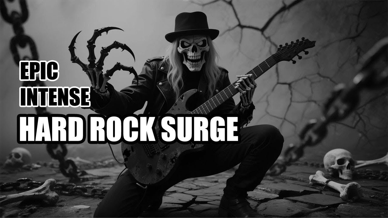 Epic Hard Rock Surge - Intense Instrumental for Focus, Workout ...