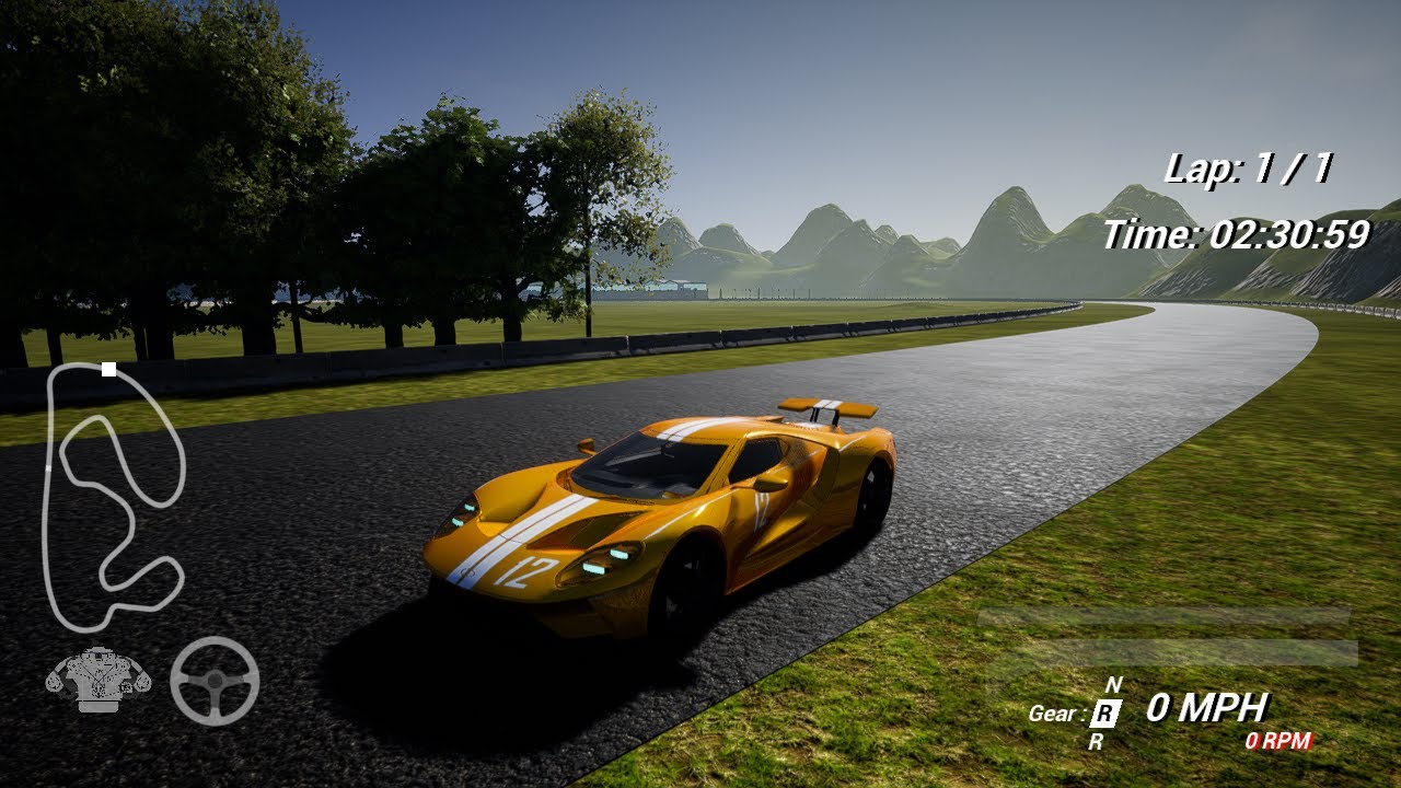 Racing Game Development Project Clips 1 - YouTube