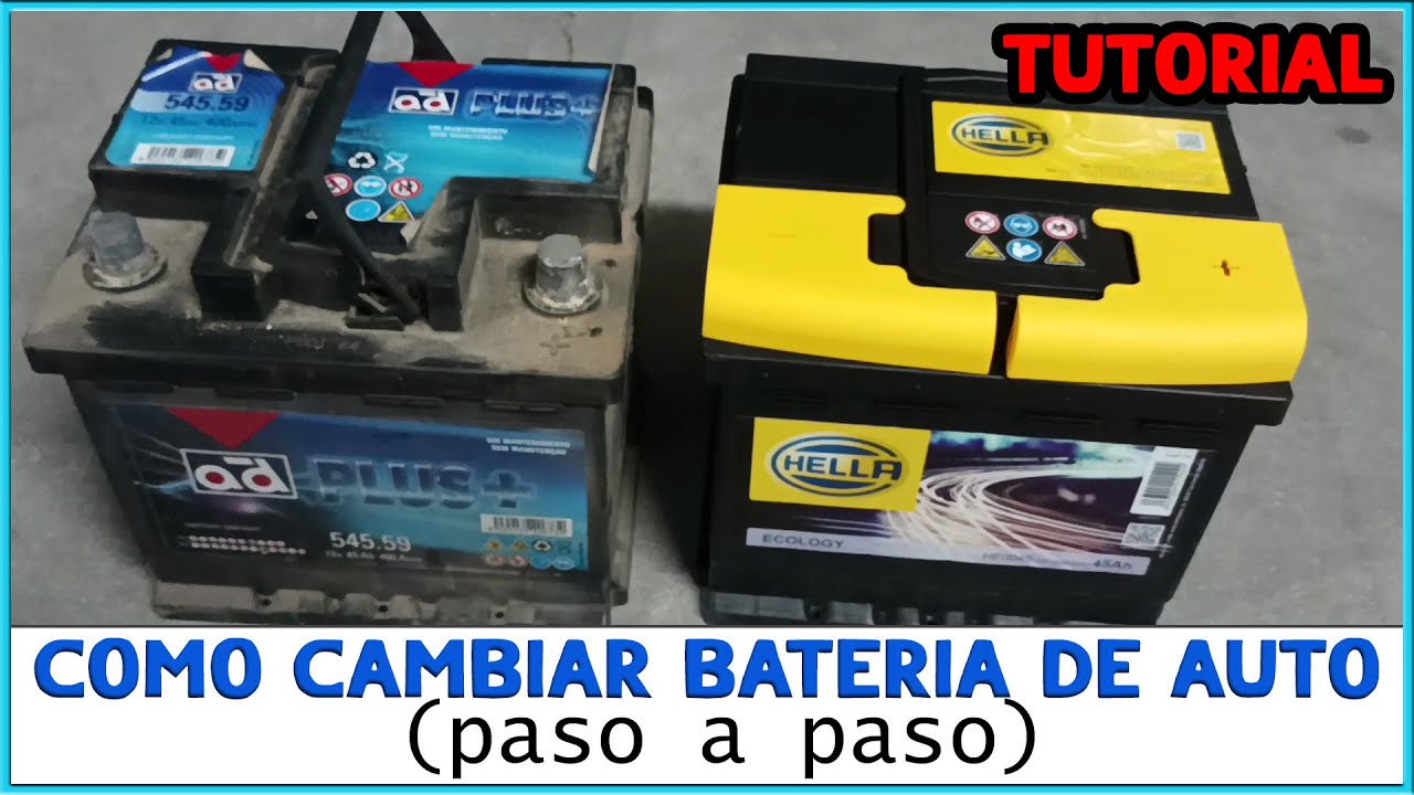 Como cambiar bateria de auto - TUTORIAL - Citroën C2 1.6i VTR 110CV 🚨 ...