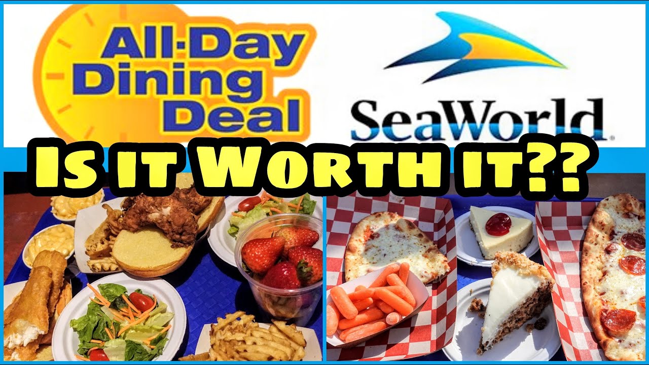 Is Sea World Orlando's All Day Dining Deal Worth it | Where to Eat at ...